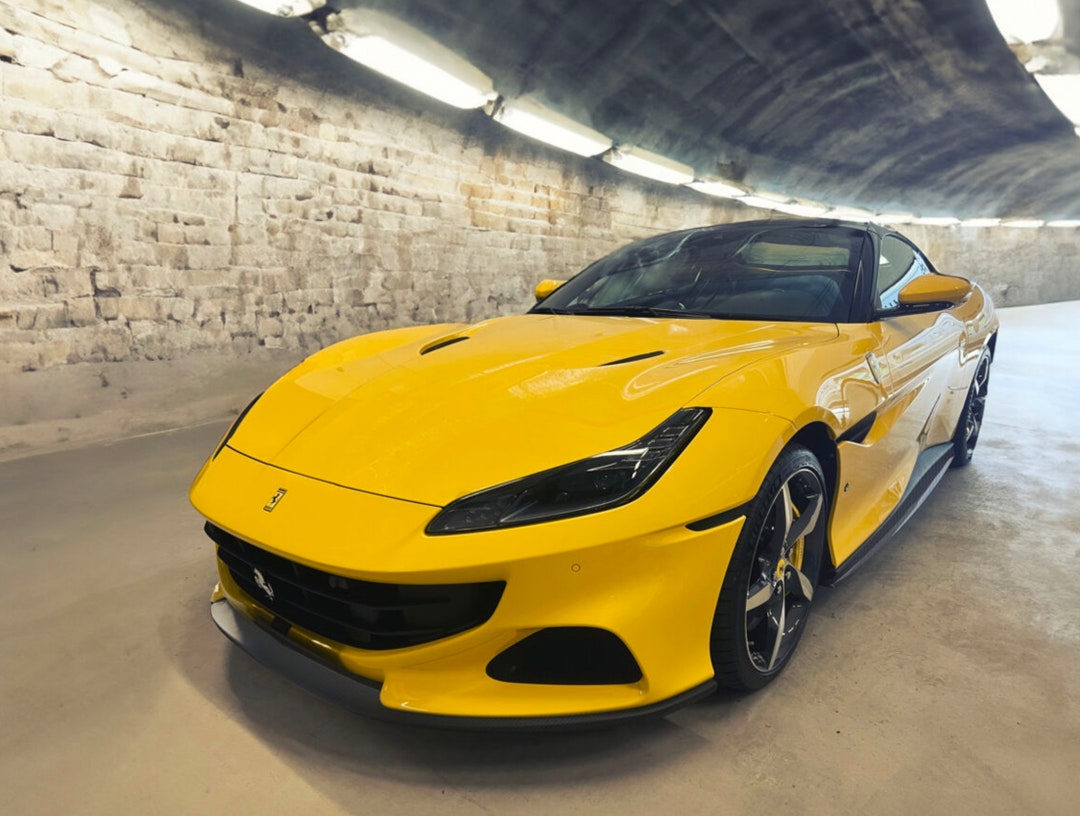 For Ferrari Portofino Carbon Sideskirts Spoiler Blade Unic Design ...
