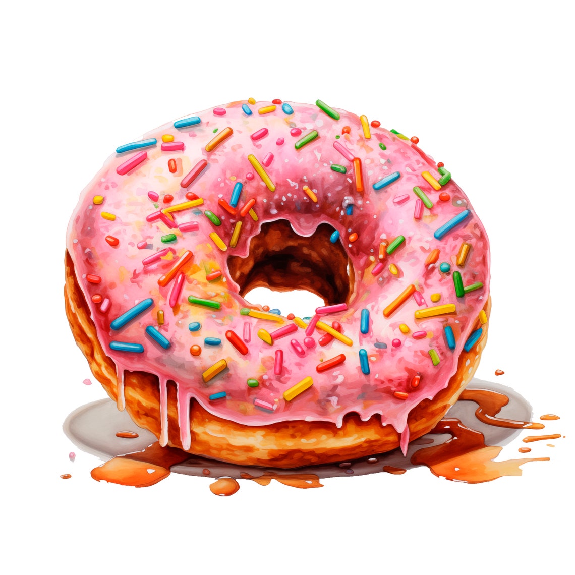 10 High Quality PNG Donut Clipart Dessert Clip Art Baking Donut Party ...