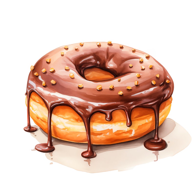 10 High Quality PNG, Donut Clipart, Dessert Clip Art Baking Donut Party ...