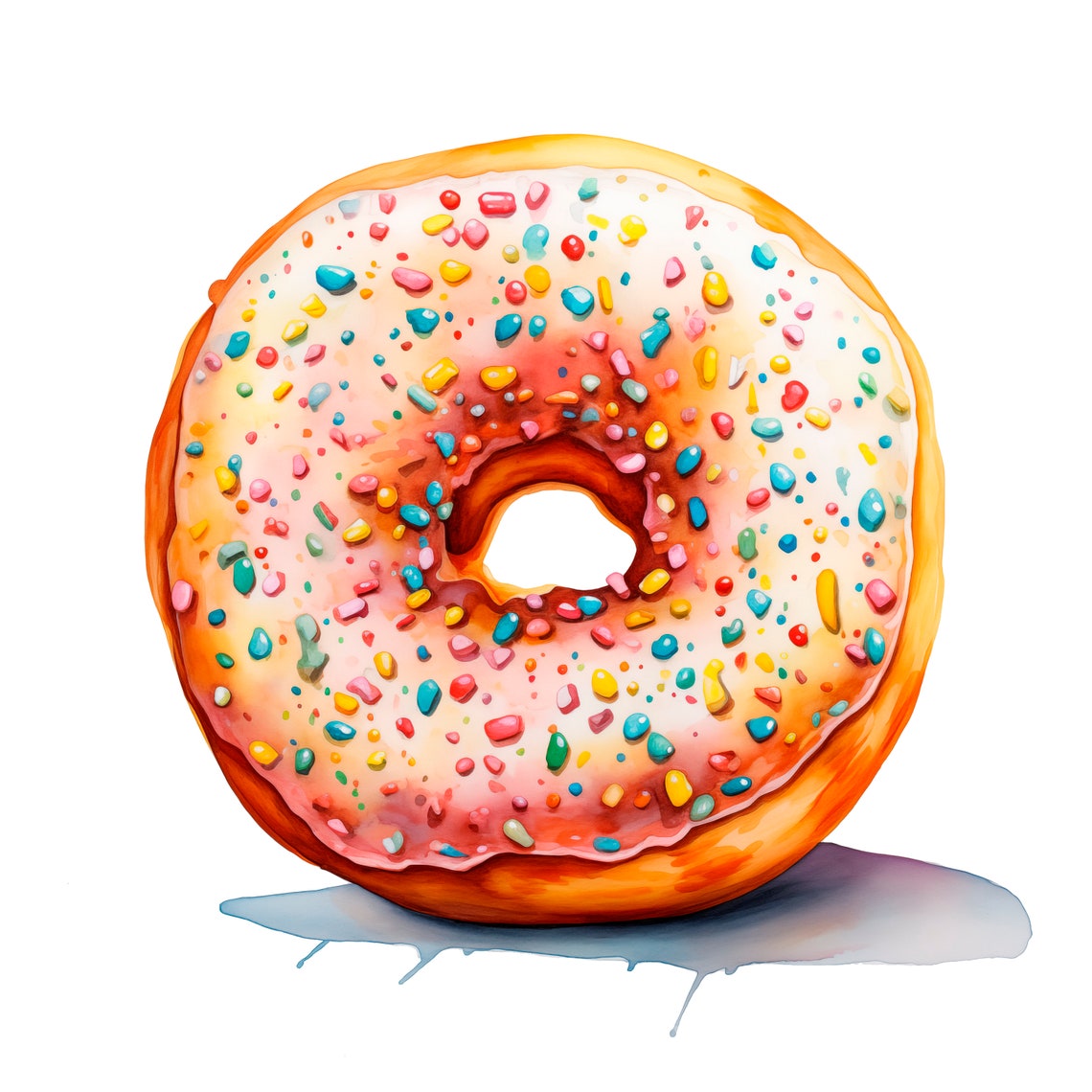 10 High Quality PNG Donut Clipart Dessert Clip Art Baking Donut Party ...