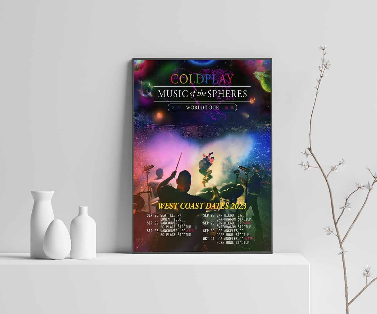 Coldplay Seattle Music Of The Spheres World Tour September 20 2023 ...