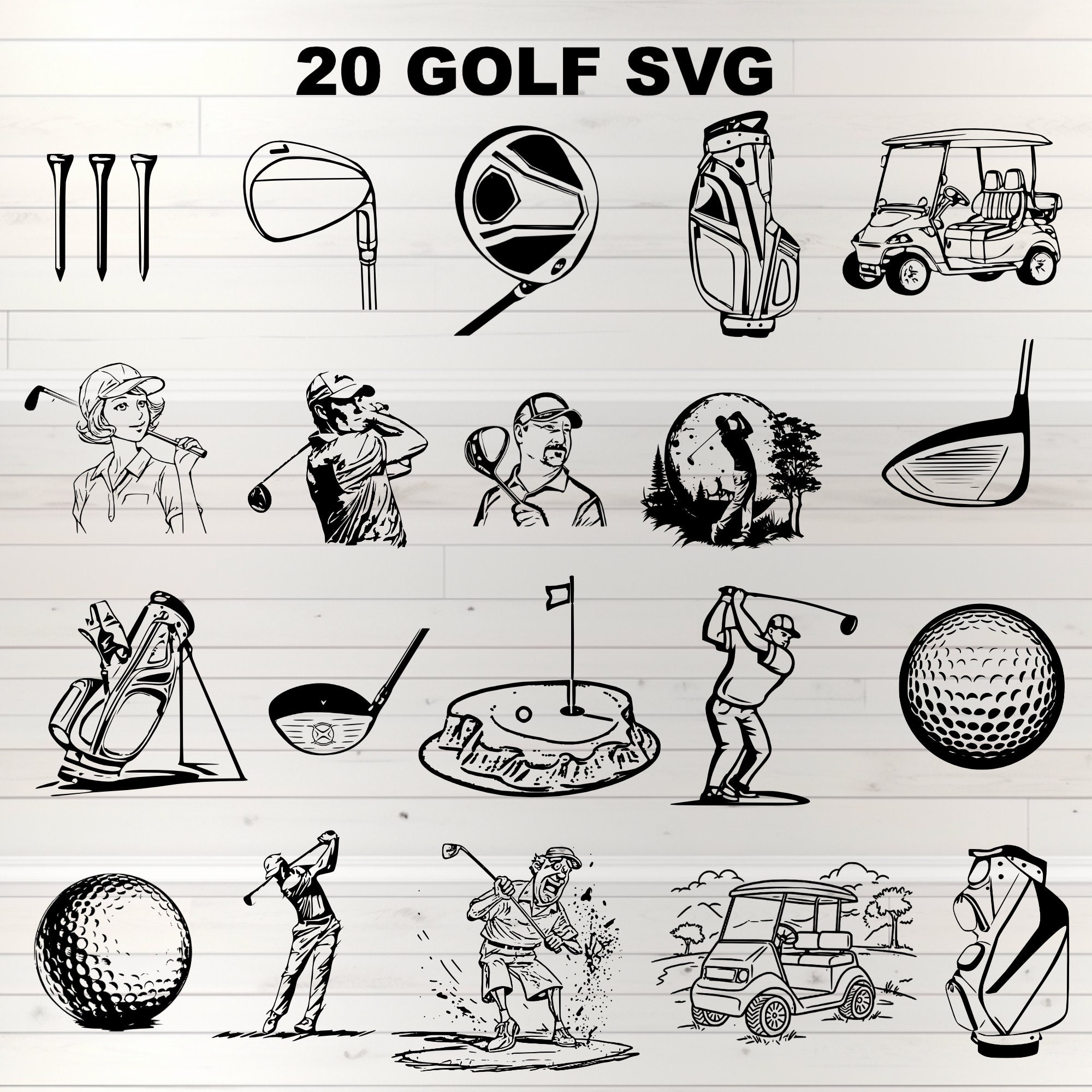 Golf Svg Bundle Golf Ball Svg Golf Svg Golf Club Svg Golf Tee - Etsy ...