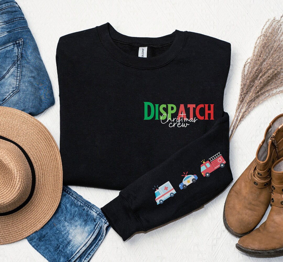 Dispatcher Christmas Sweatshirt Group Dispatcher Christmas Sweatshirts ...