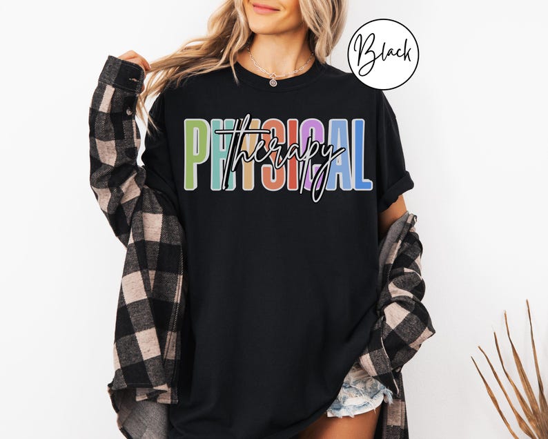 Comfort Colors Physical Therapy Shirt, Physical Therapist, Pt Gift, Pt ...