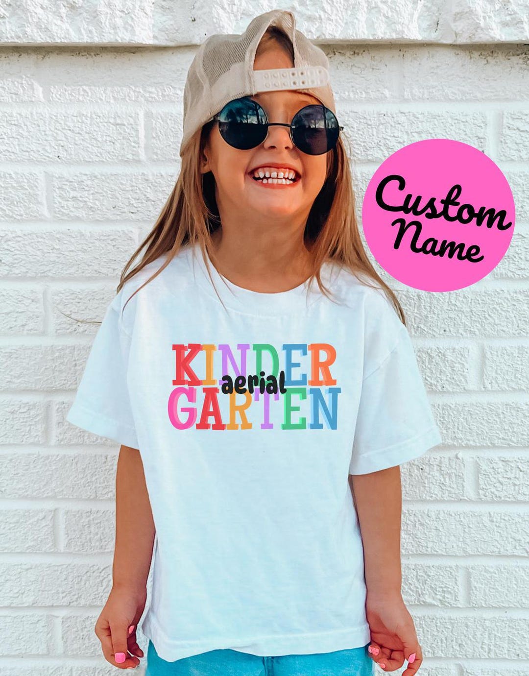 Custom Kindergarten Shirt Kindergarten Shirt for Kids Kindergarten T ...