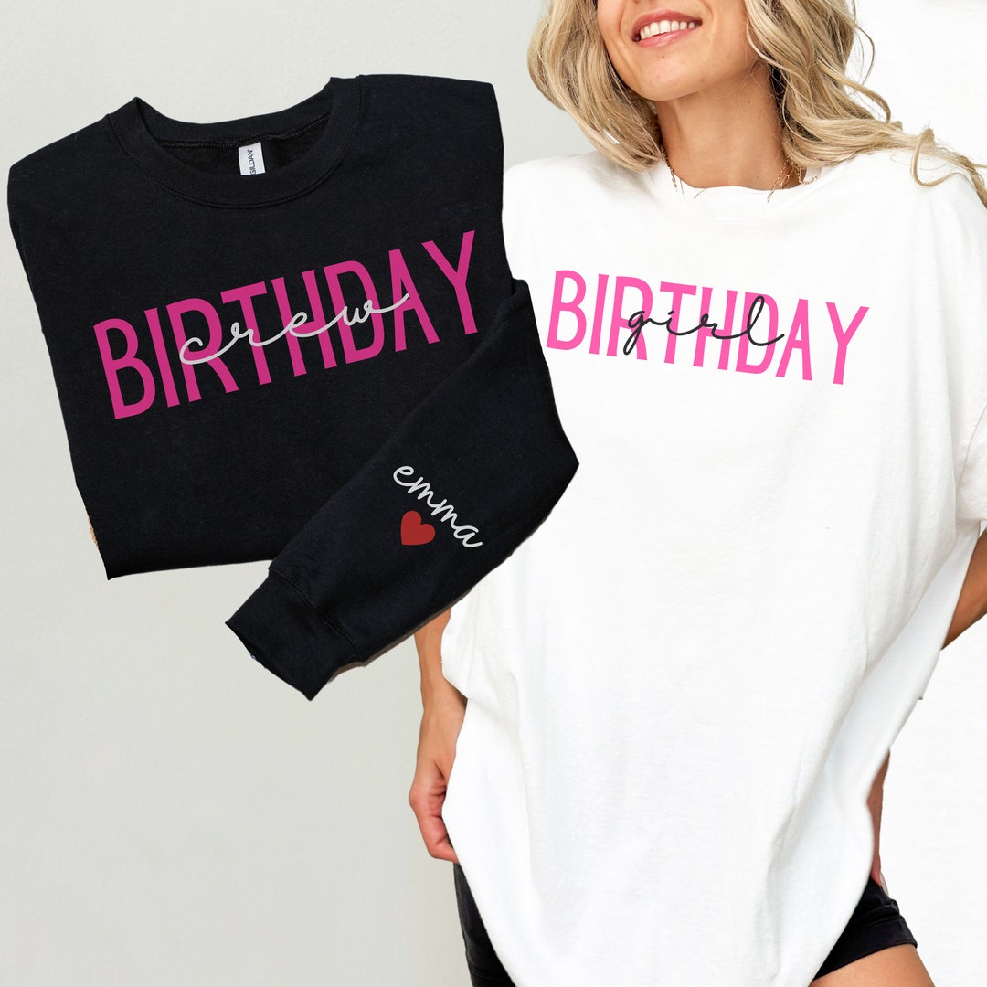 Custom Birthday Crew Shirts, Custom Birthday Group Shirts, Birthday ...