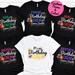 Custom Name Birthday Squad Shirts Birthday Team Shirt Birthday Party ...