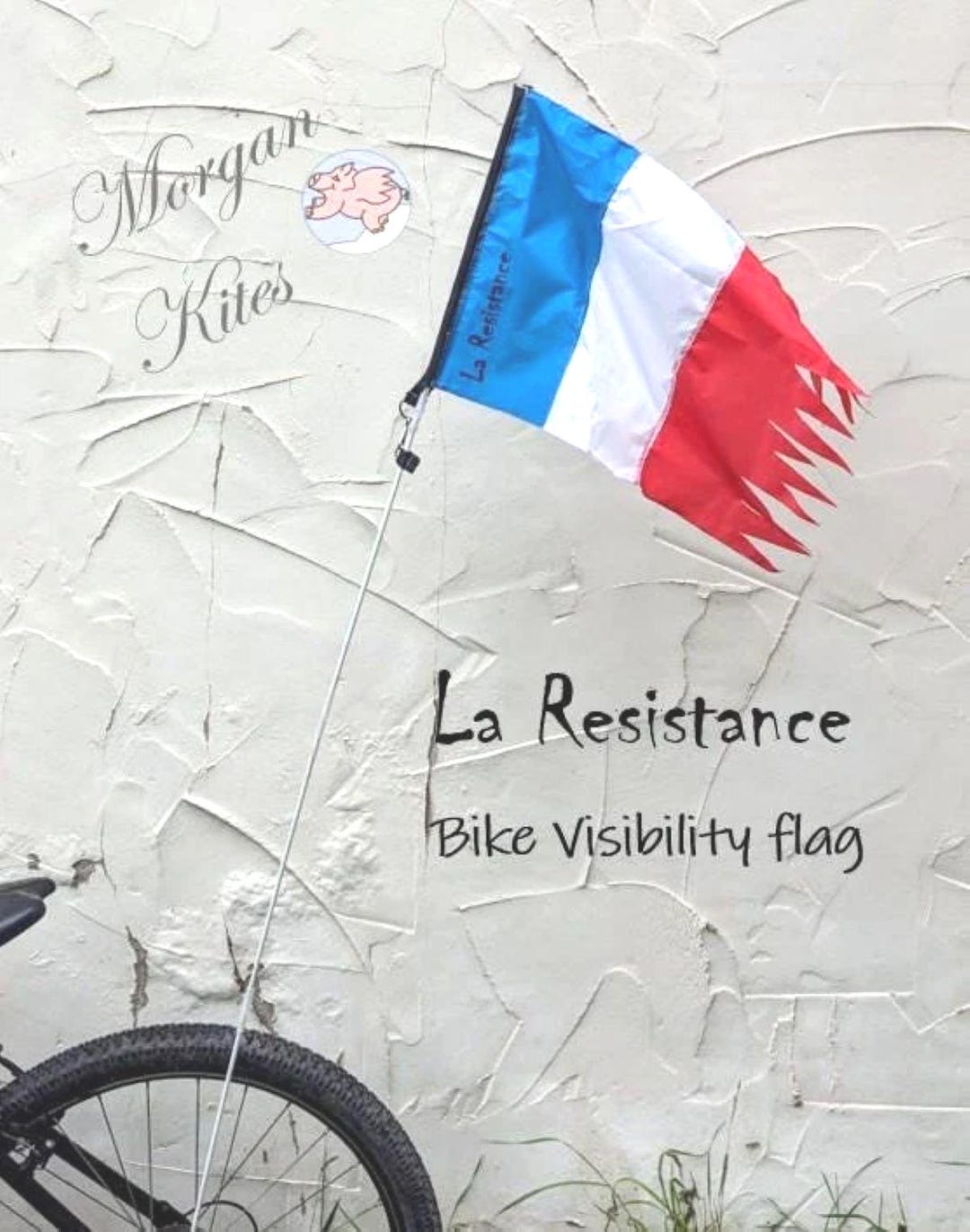 La Resistance Bike Visibility Flag. for the Rebels. - Etsy