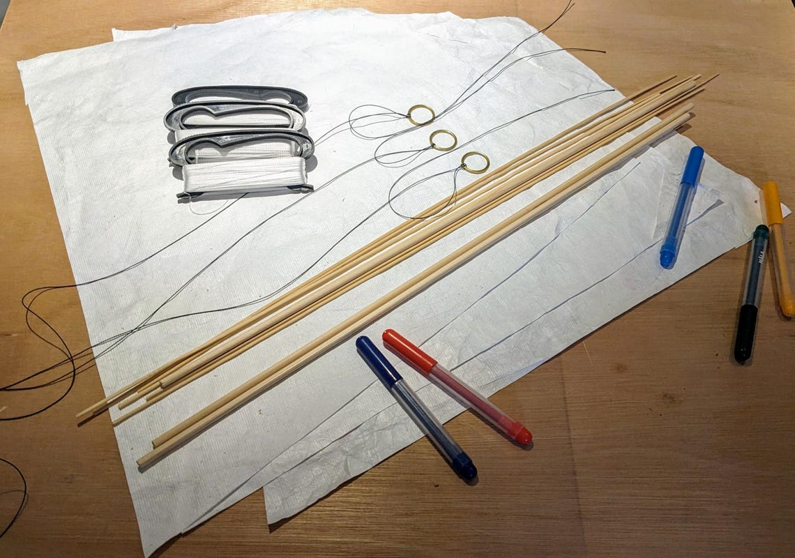 Make Your Own Kite - Kite Making Kits From Morgan Kites - Etsy