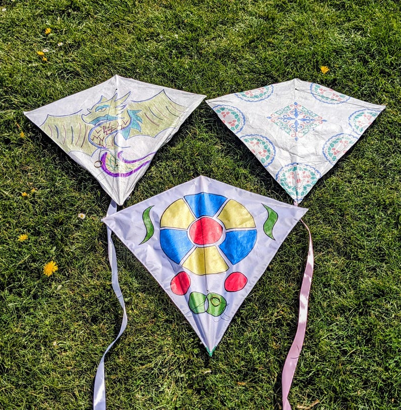 Make Your Own Kite - Kite Making Kits From Morgan Kites - Etsy