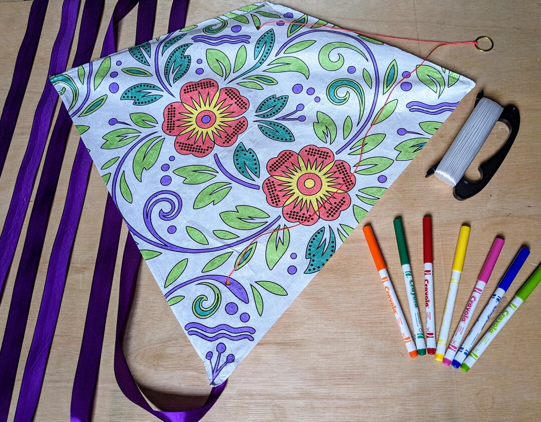 Make Your Own Kite - Kite Making Kits From Morgan Kites - Etsy
