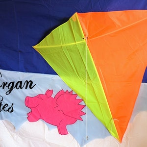 Personalised Diamond Kite From Morgan Kites . Handcrafted in GB - Etsy