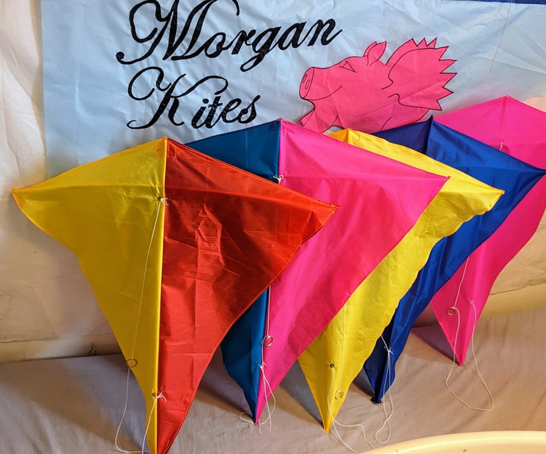 Personalised Diamond Kite From Morgan Kites . Handcrafted in GB - Etsy