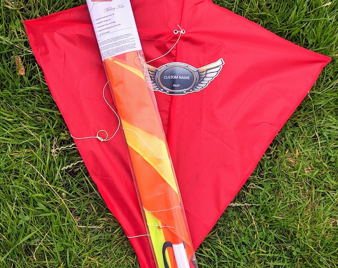 Personalised Diamond Kite From Morgan Kites . Handcrafted in GB - Etsy