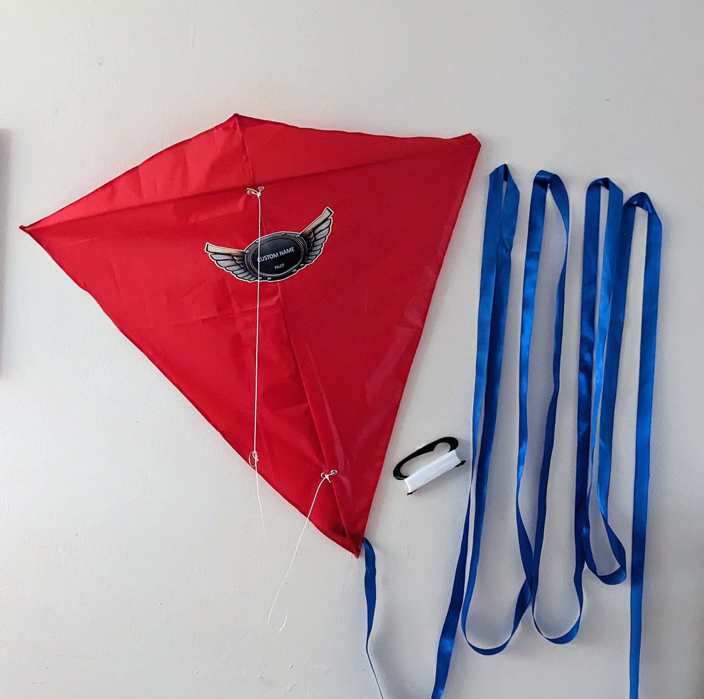 Personalised Diamond Kite From Morgan Kites . Handcrafted in GB - Etsy