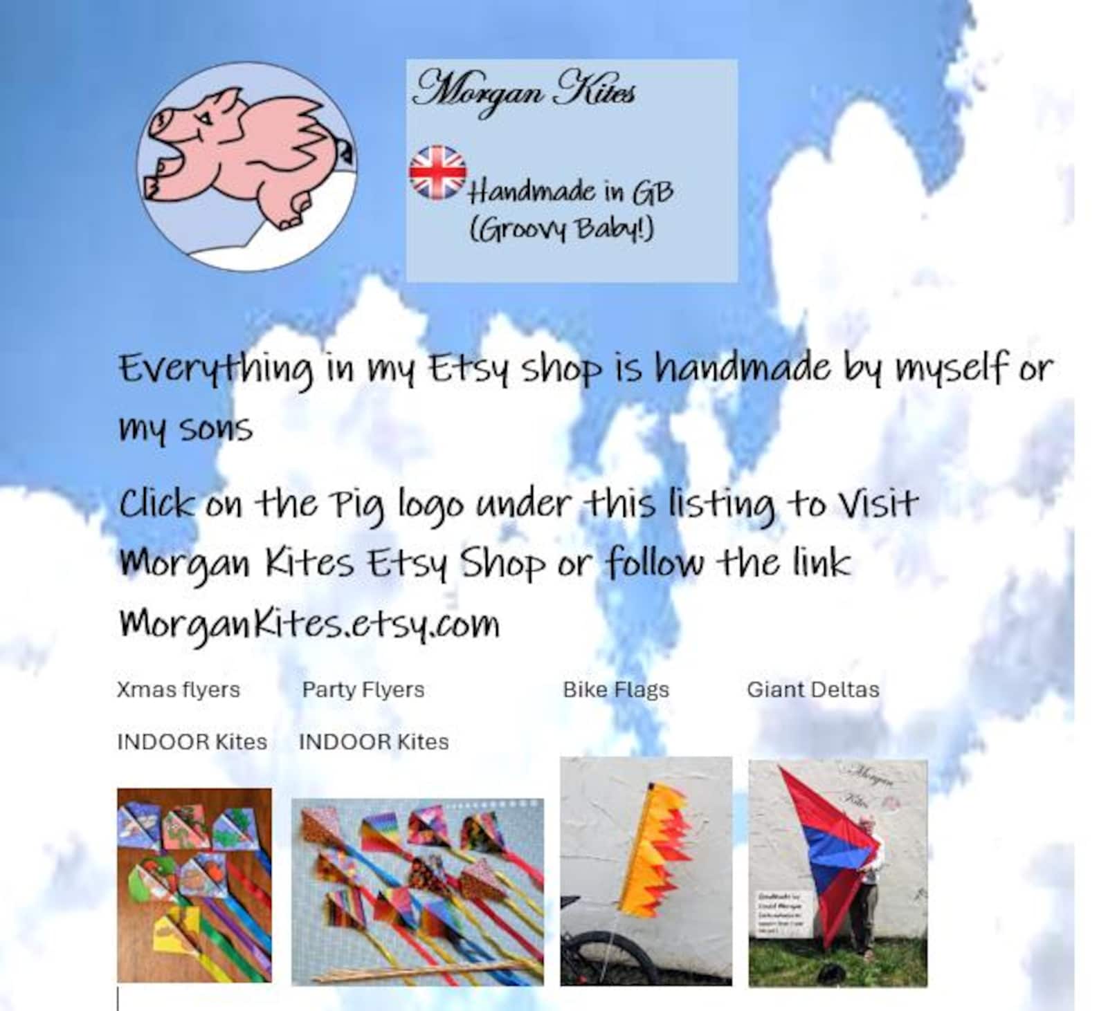 Make Your Own Kite - Kite Making Kits From Morgan Kites - Etsy