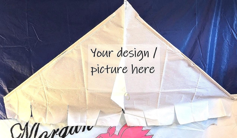 Morgan Kites Custom Delta Kite: Handmade in GB. Personalised With Your ...