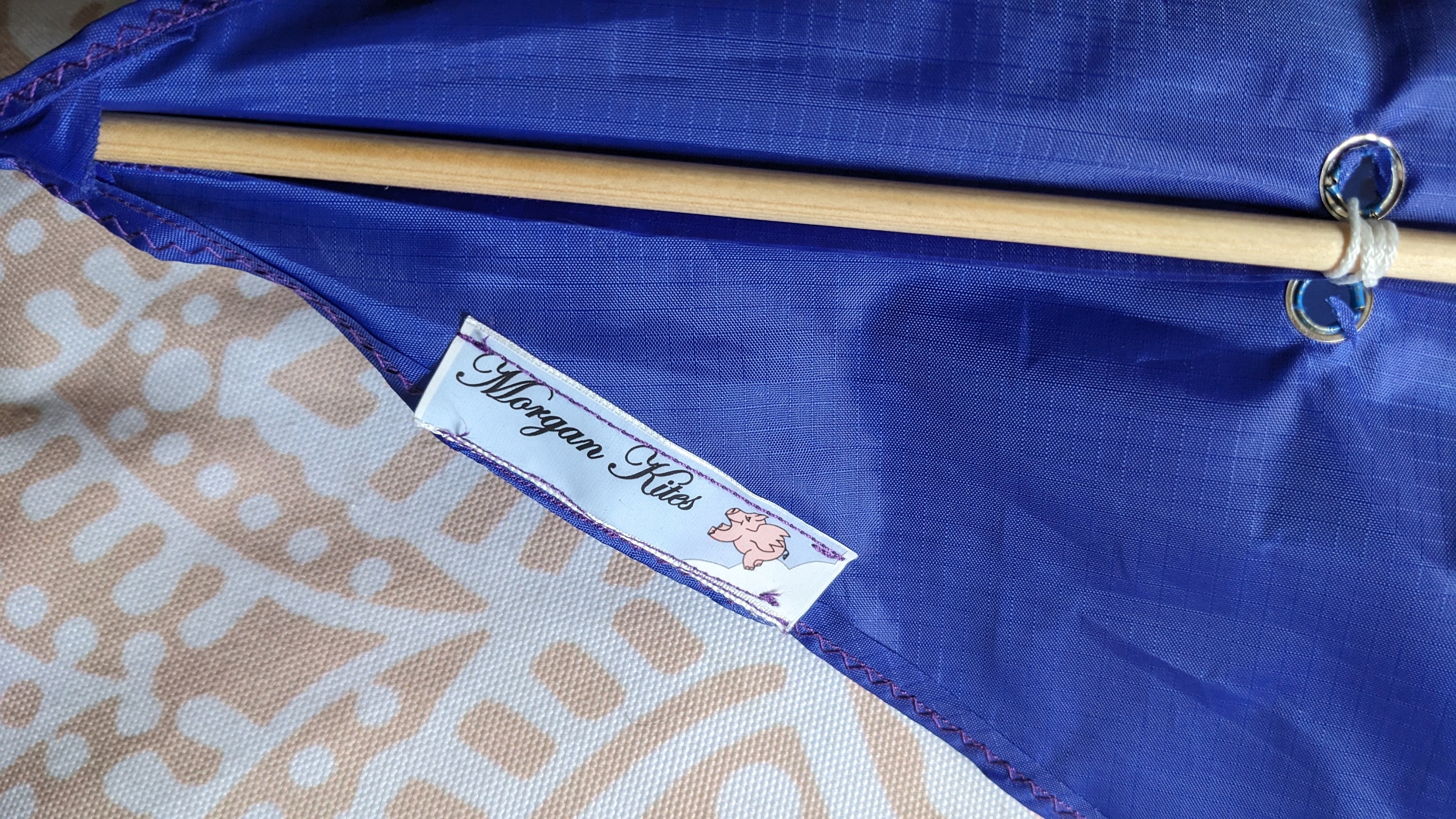 Personalised Diamond Kite From Morgan Kites . Handcrafted in GB - Etsy