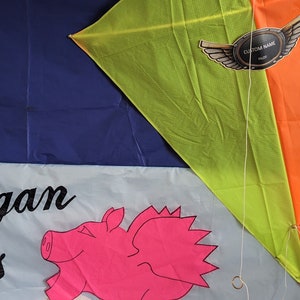 Personalised Diamond Kite From Morgan Kites . Handcrafted in GB - Etsy