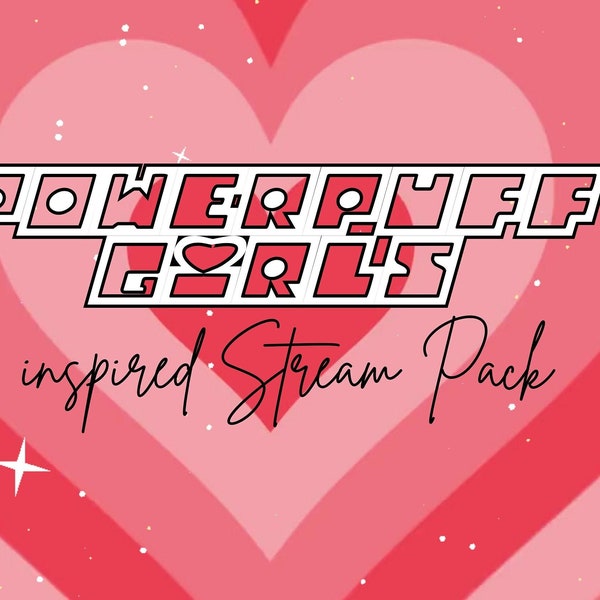 Powerpuff Girls Twitch Overlay - Etsy