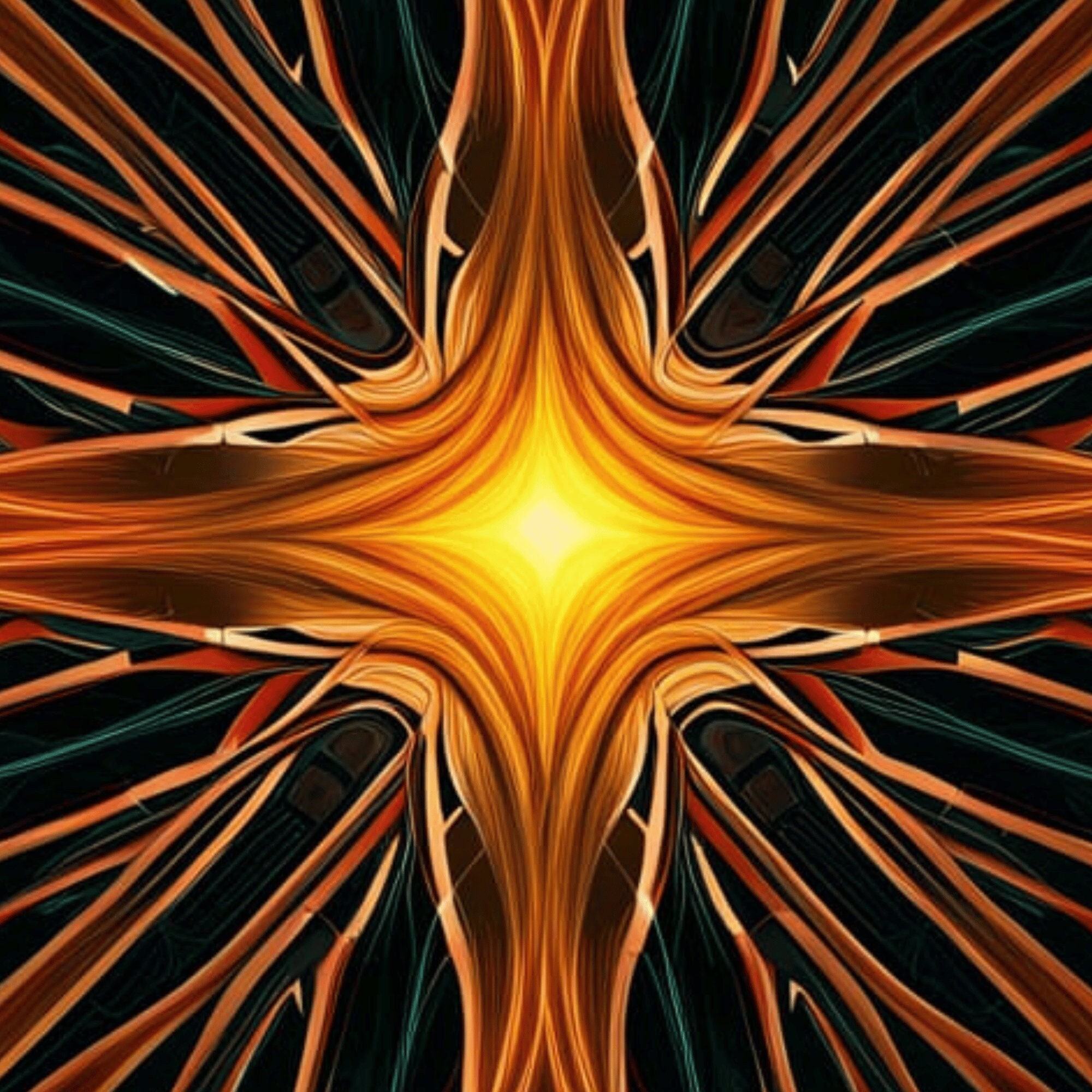 Colorful Abstract Digital Art Prints AI Generated Printable - Etsy