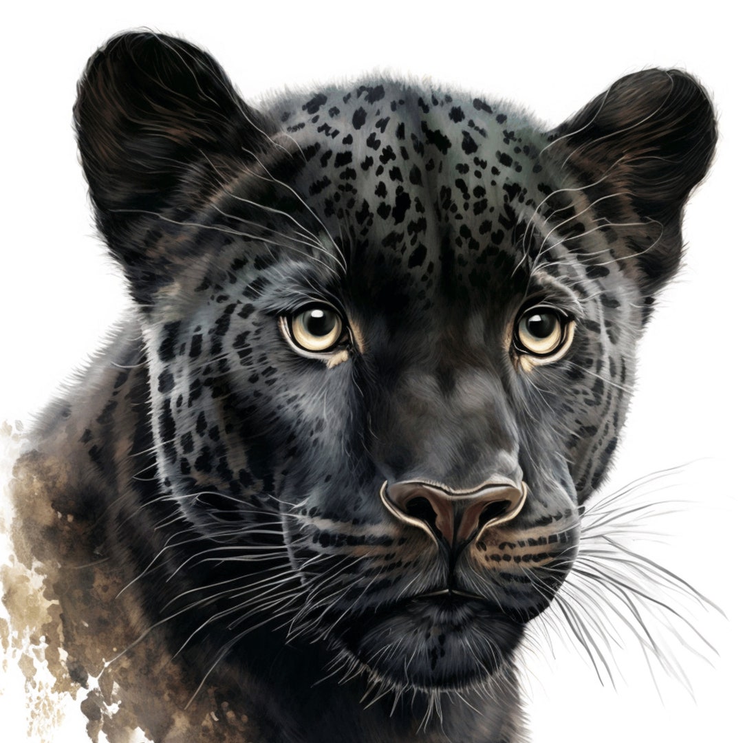 Black Panther Digital Art Prints AI Generated Printable Wall Art ...