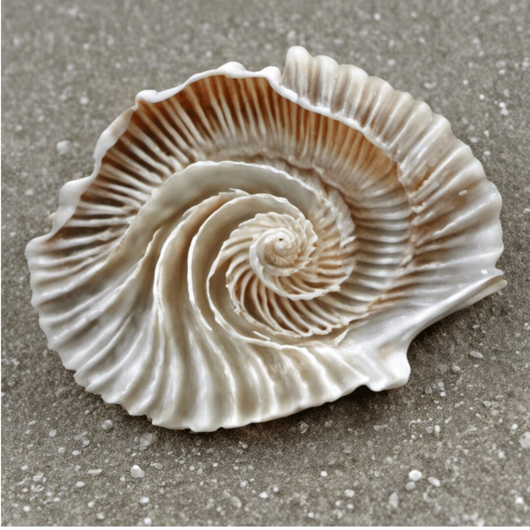 Seashell 123 Digital Art Print AI Generated Printable Wall Art Handmade ...