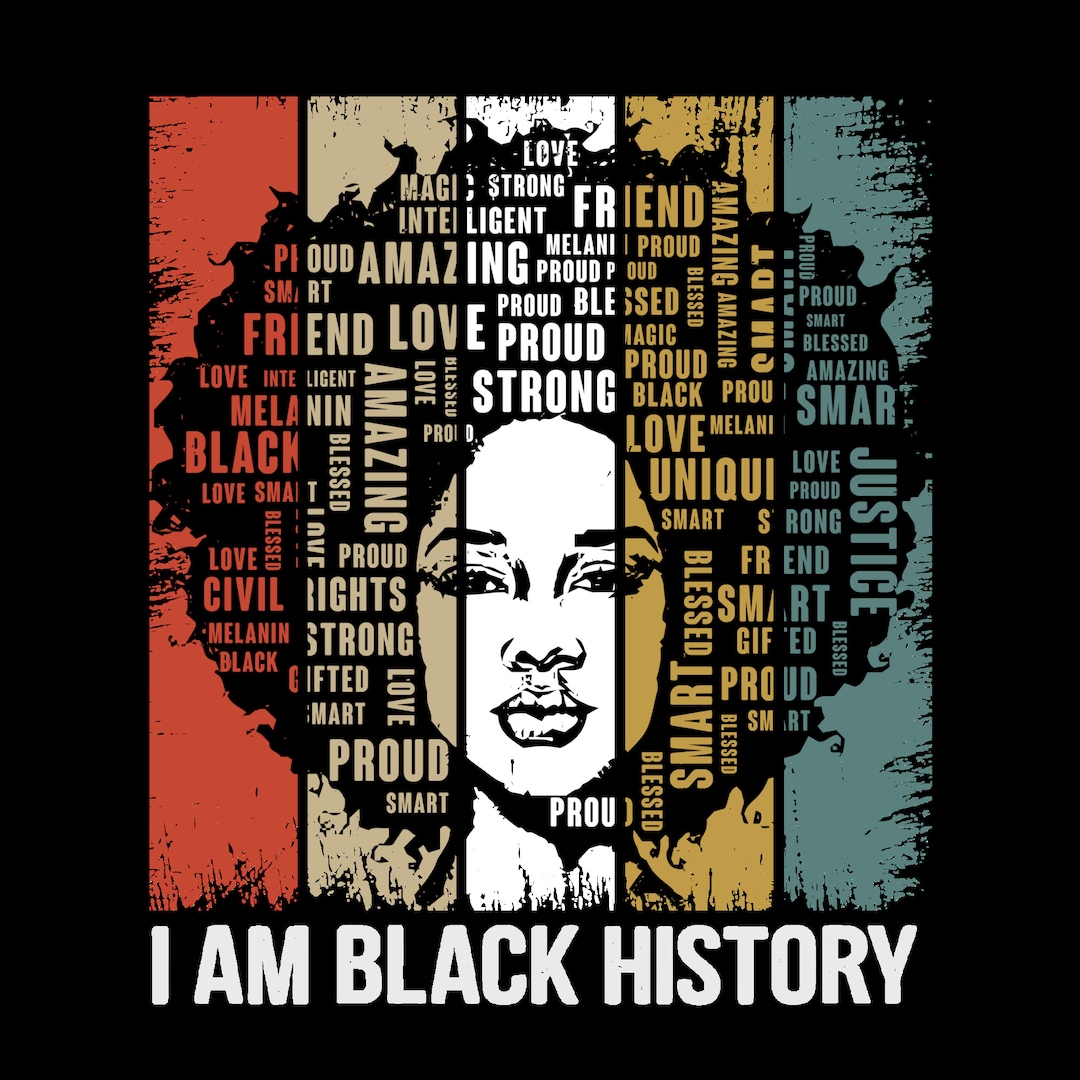 I Am Black History Digital Art Prints AI Generated Printable Wall Art ...