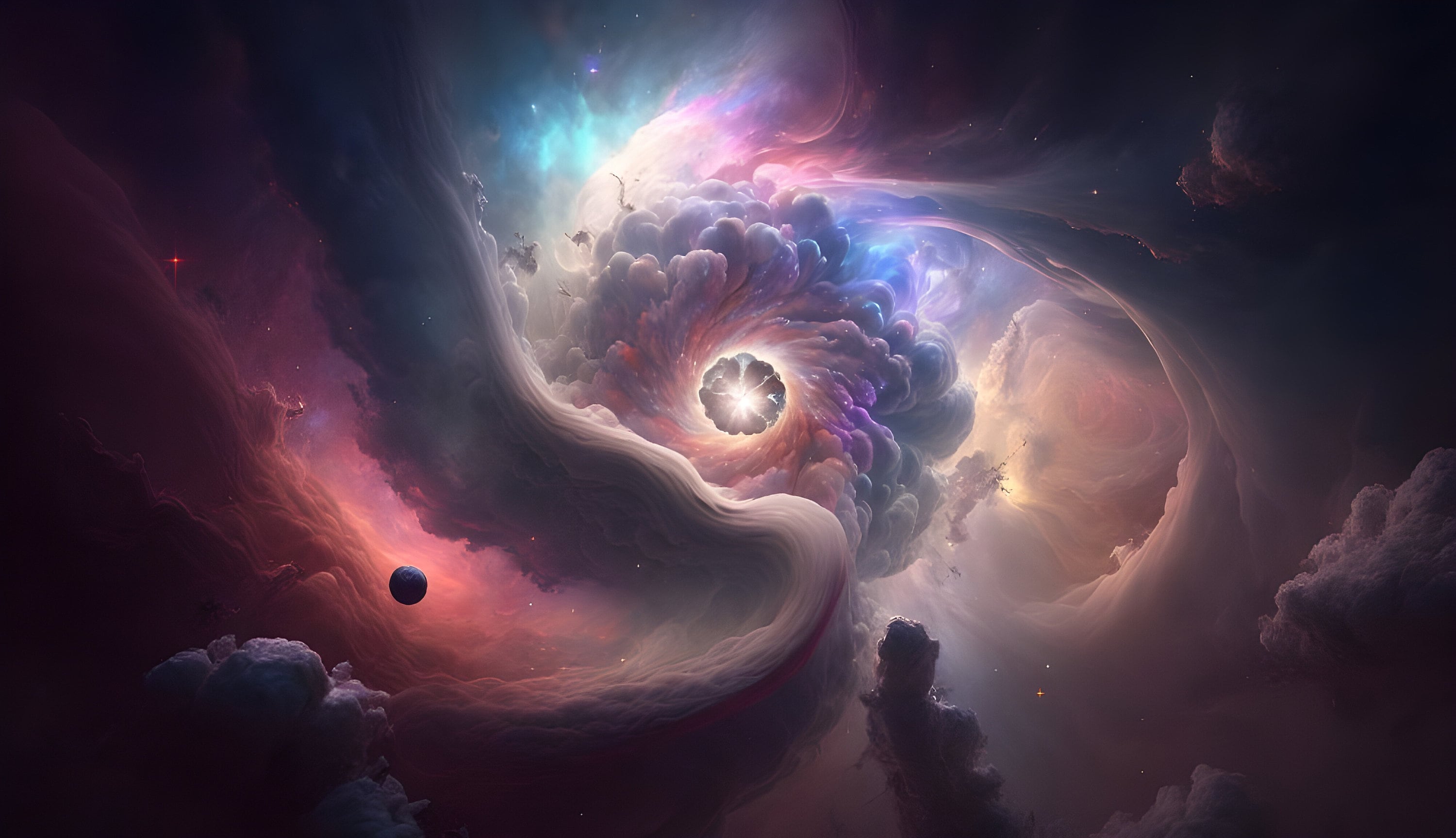 Convergence - - Space and Galaxy and Lovecraft Inspired Desktop ...