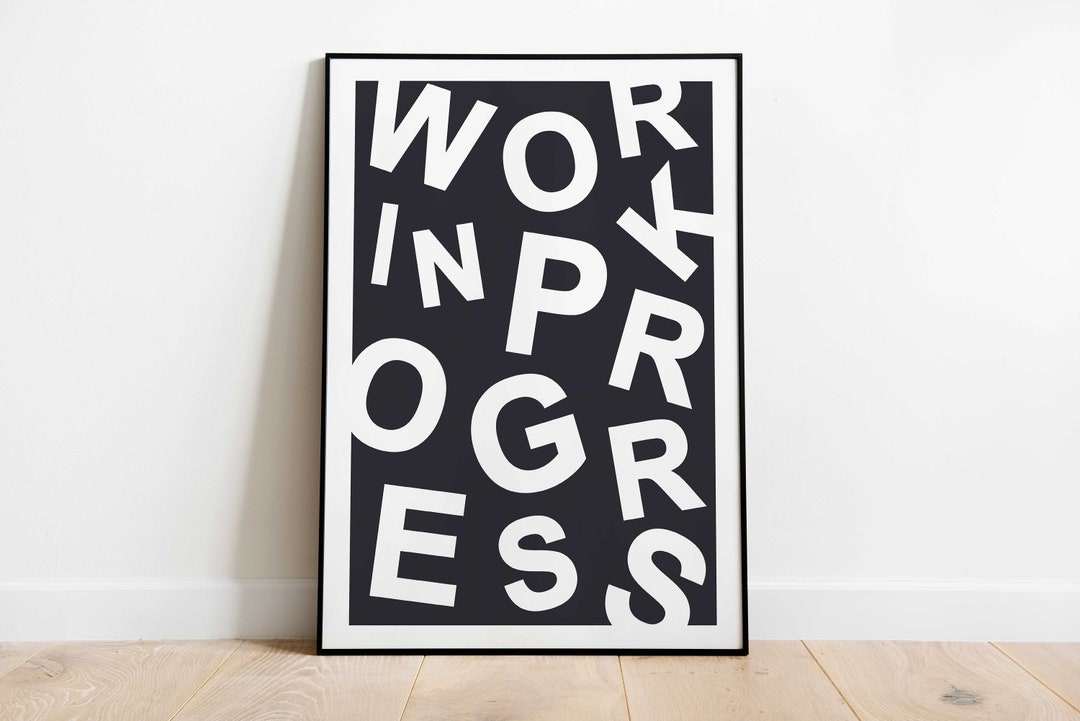 Typography Art Print | Typo Illustration | Art Poster | Wall Art ...