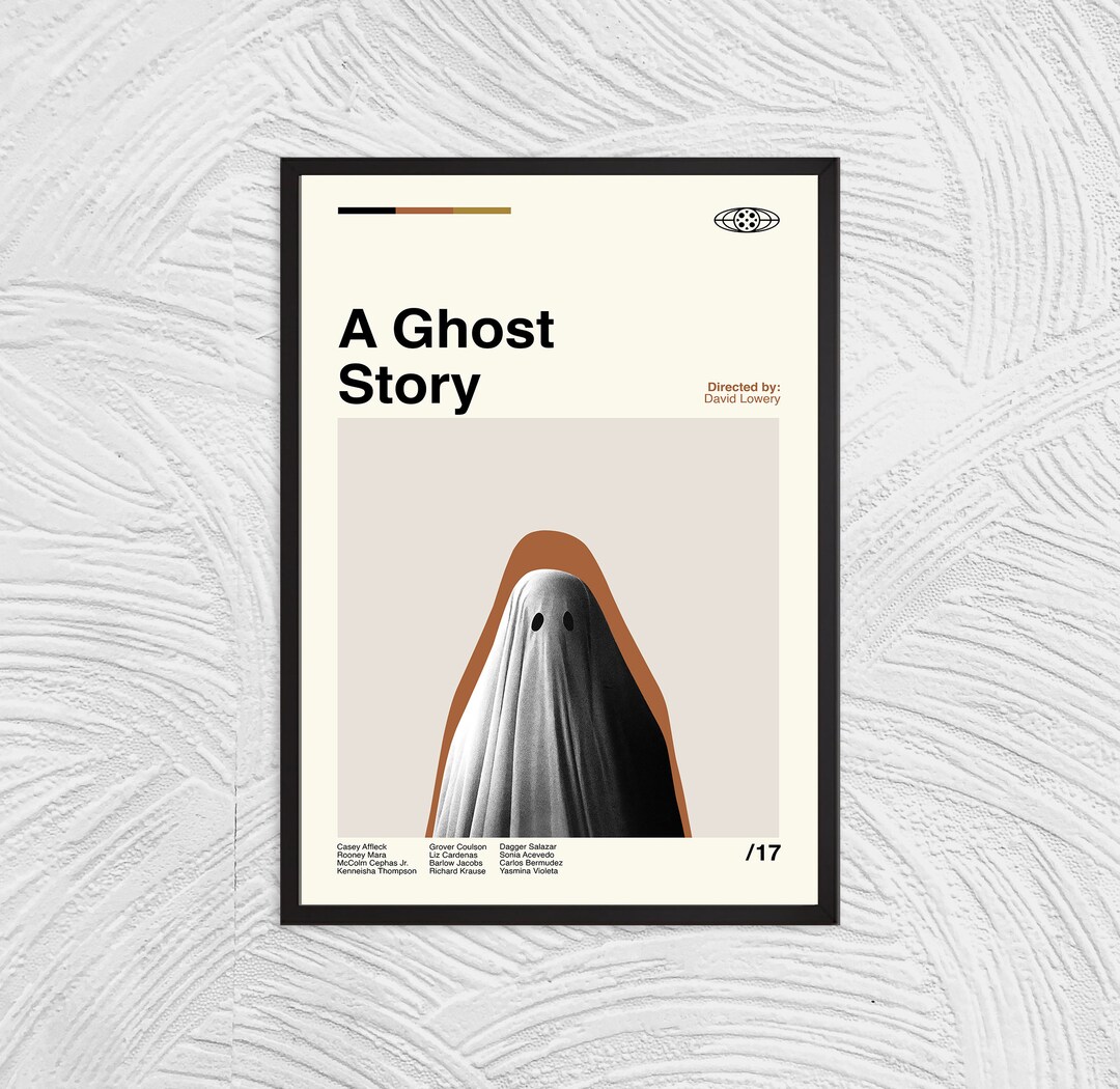 A Ghost Story Poster A Ghost Story Print Retro Movie Poster - Etsy