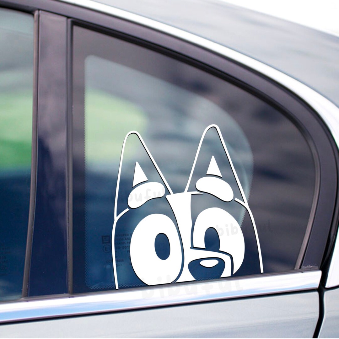 Bing Dog Peeker Decal - Etsy