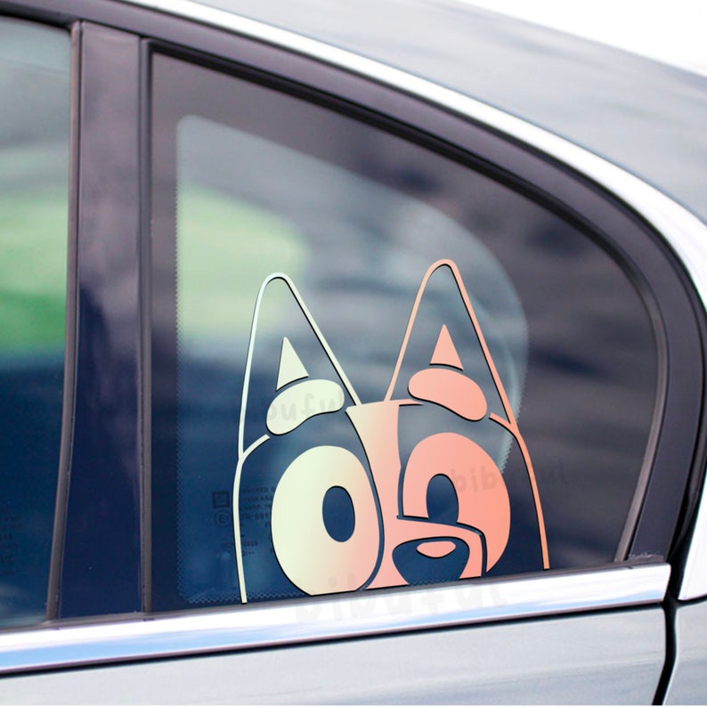 Bing Dog Peeker Decal - Etsy