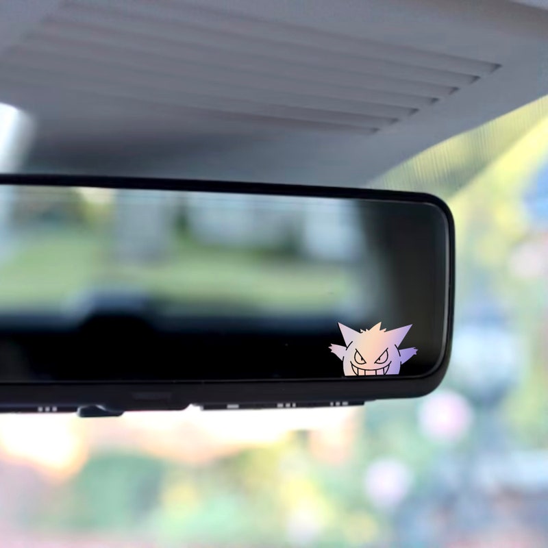 Gengar Peeker Car Sticker - Etsy