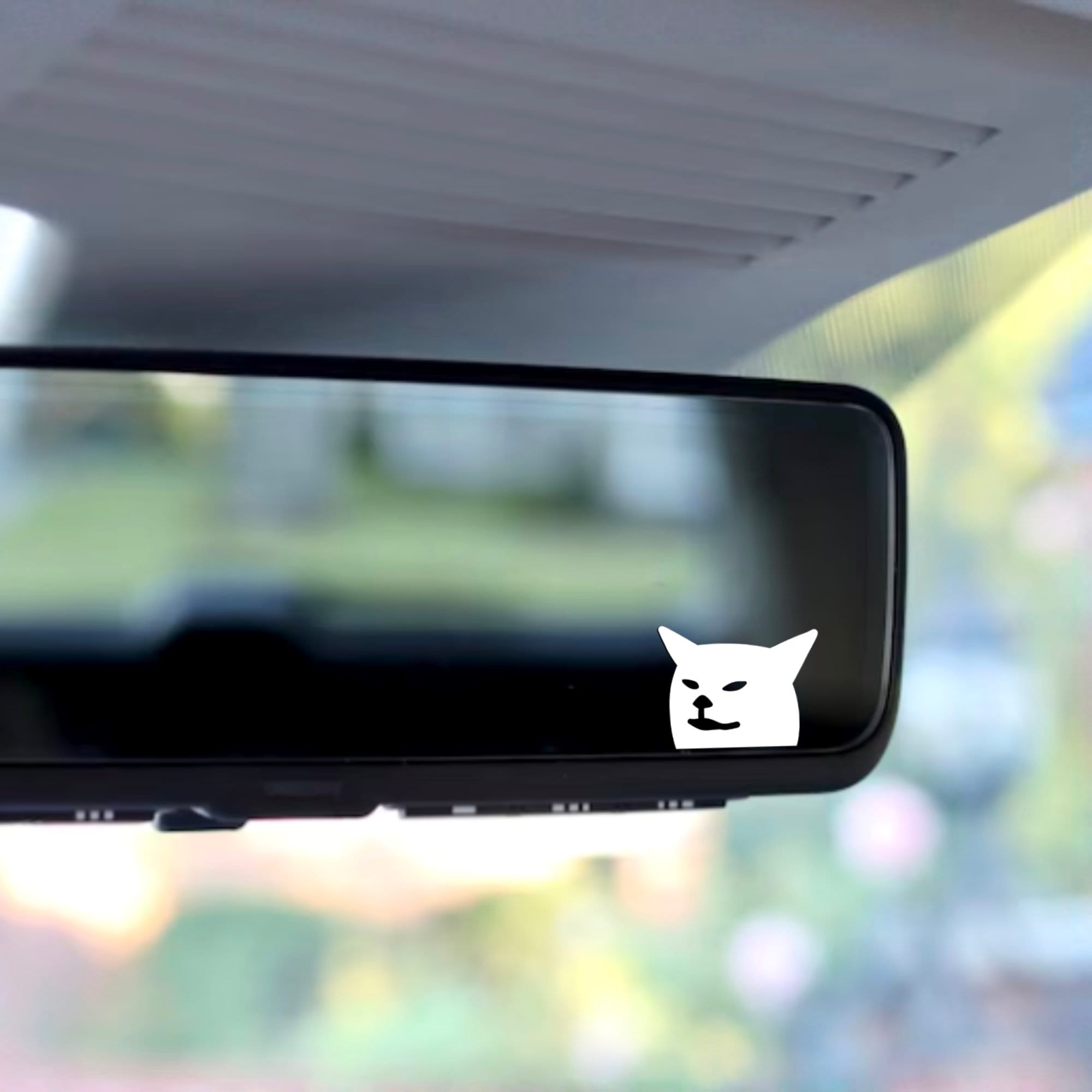Smudge Cat Meme Peeker Mini Decal - Etsy
