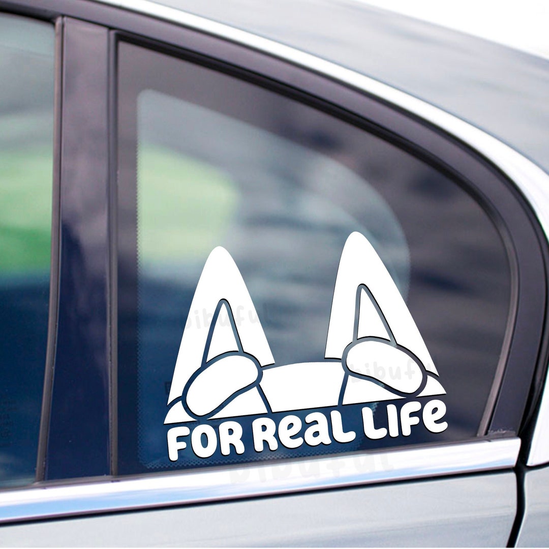 Blue for Real Life Ears Decal - Etsy