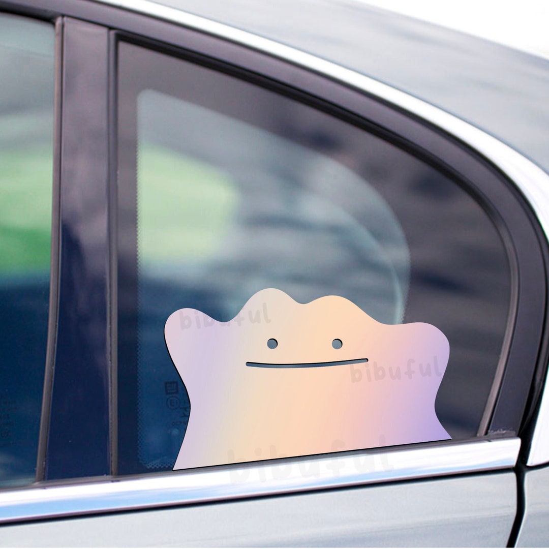 Ditto Peeker Anime Decal - Etsy