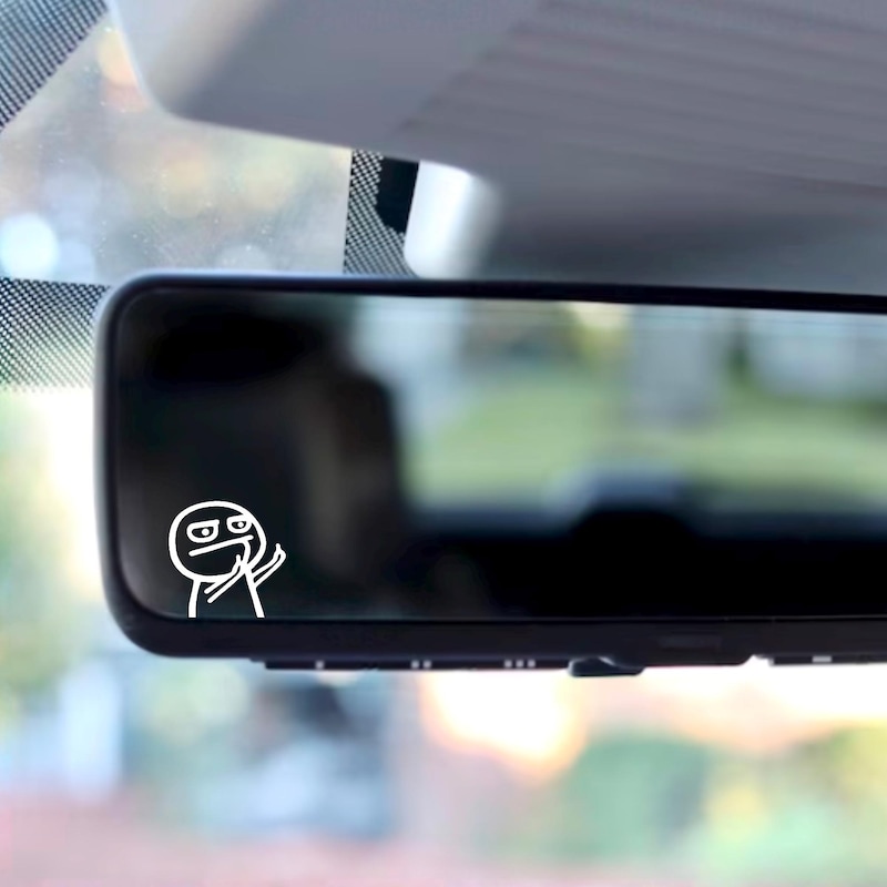 Middle Finger Decal - Etsy