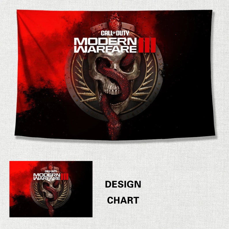 Call of Duty: Modern Warfare 3 Game Poster Tapestry Decorative - Etsy