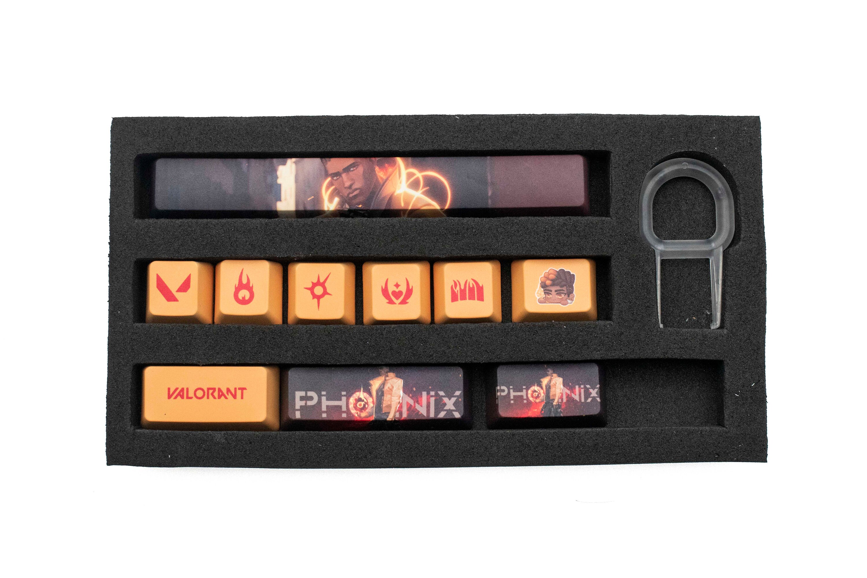 Valorant Keycaps Phoenix OEM Profile 10keys PBT Dye Sub Keycaps - Etsy UK