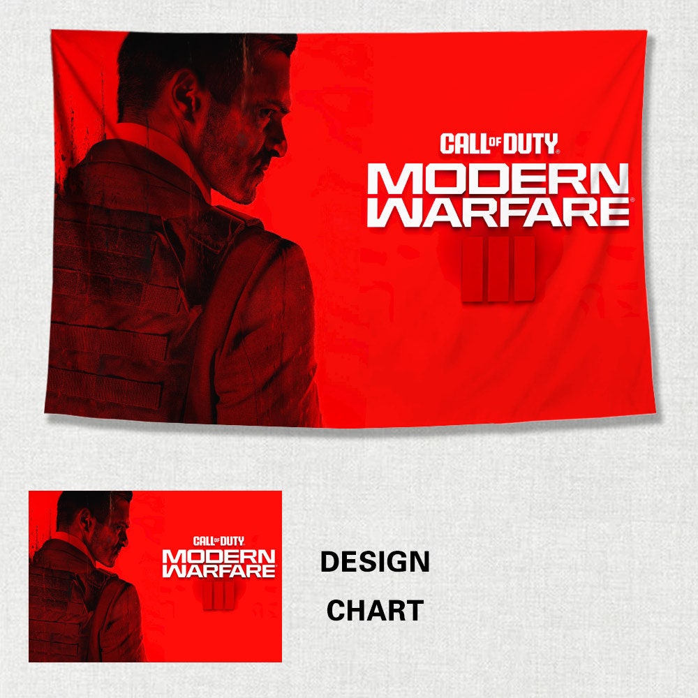 Call of Duty: Modern Warfare 3 Game Poster Tapestry Decorative - Etsy