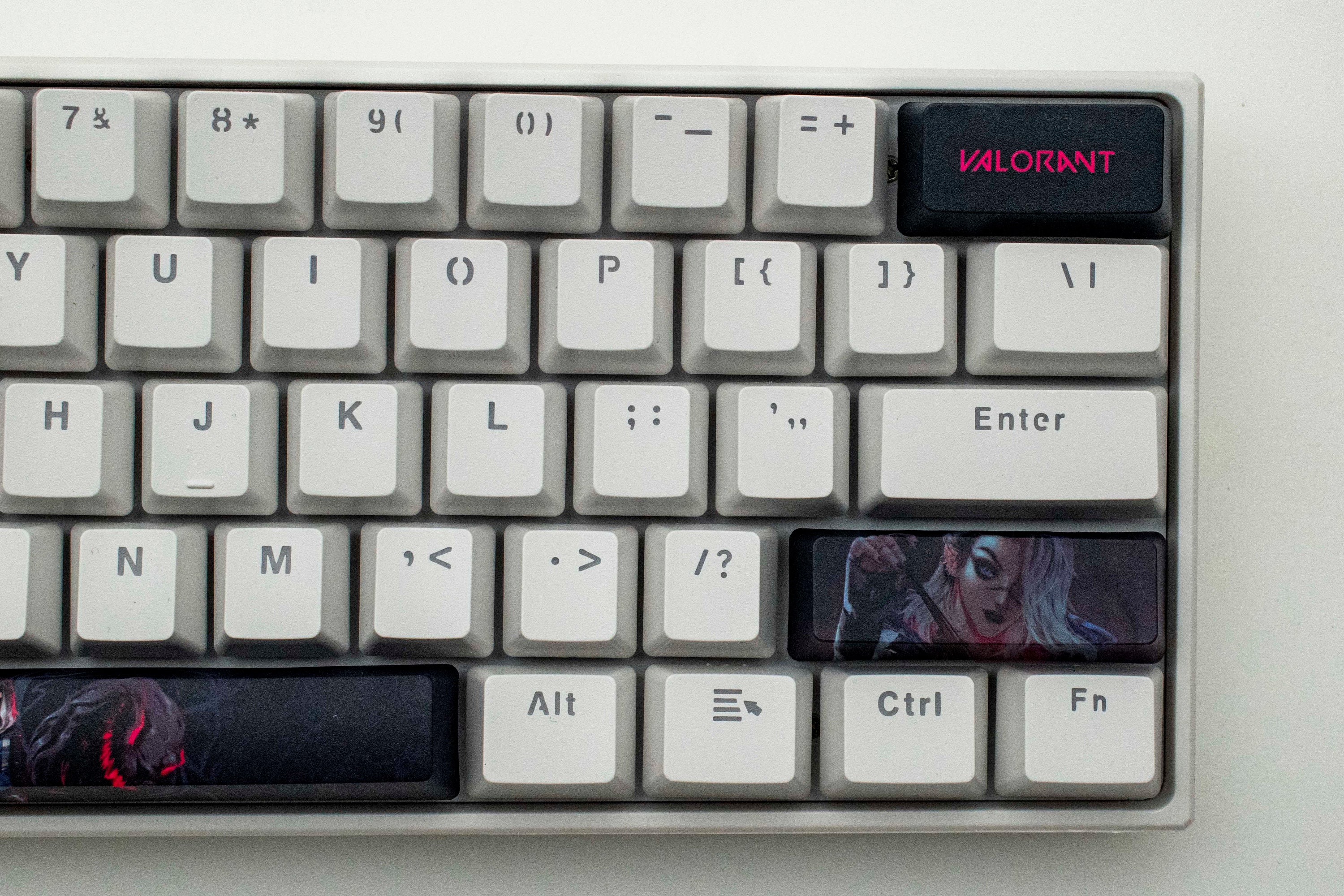 Valorant Keycaps Fade OEM Profile 10keys PBT Dye Sub Keycaps - Etsy