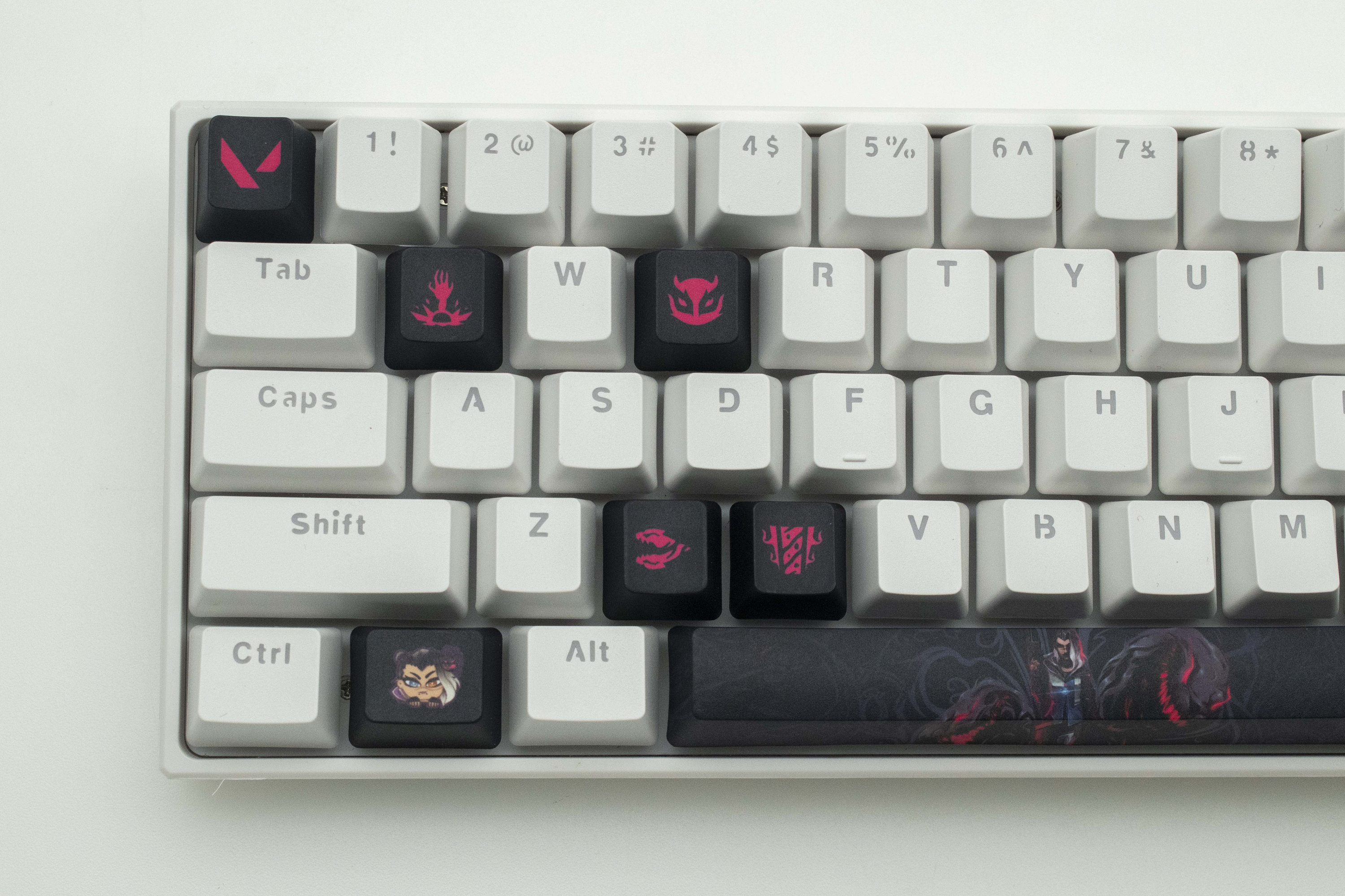 Valorant Keycaps Fade OEM Profile 10keys PBT Dye Sub Keycaps - Etsy
