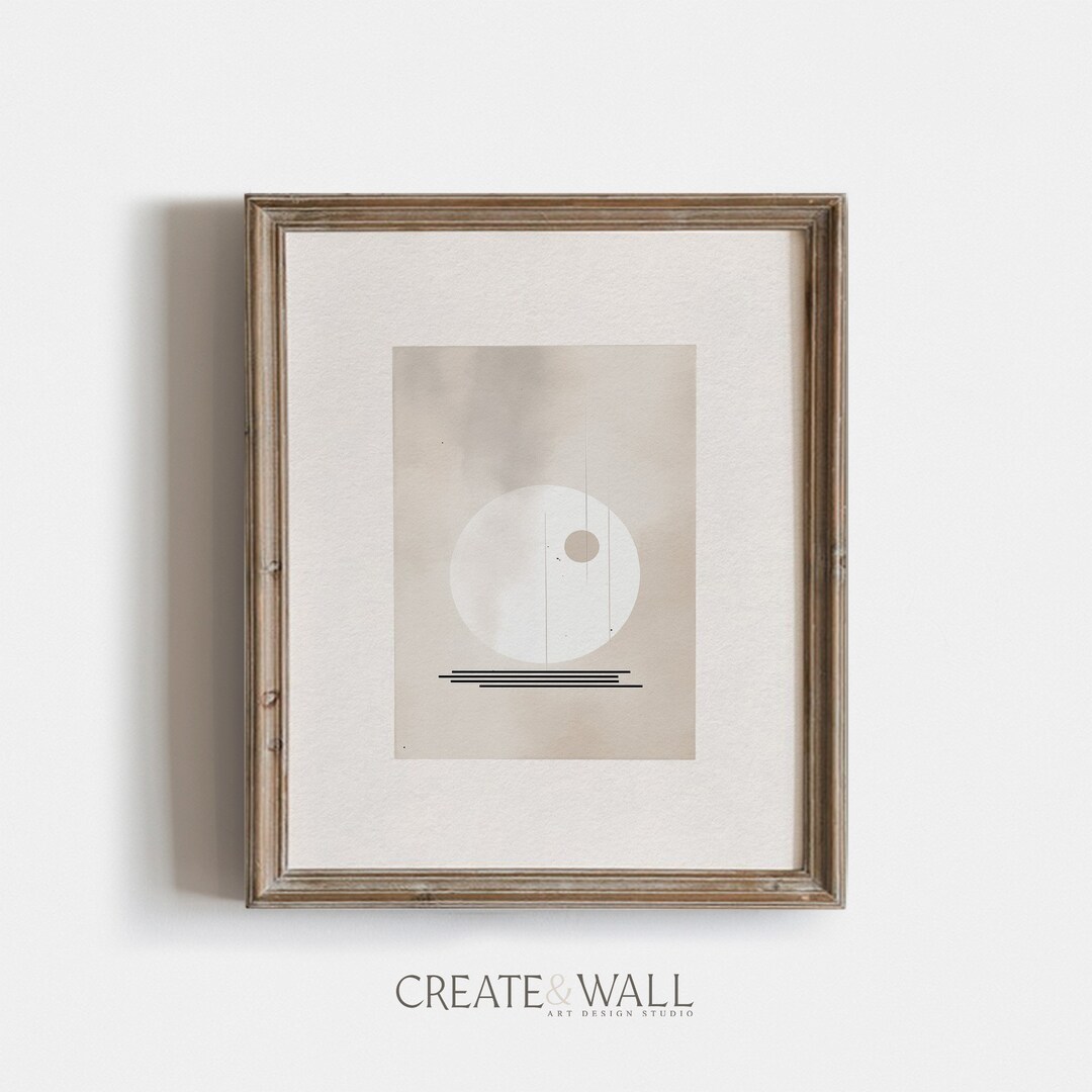 Line Art Earthy Wall Art Boho Wall Decor Trendy Wall Decor Abstract ...