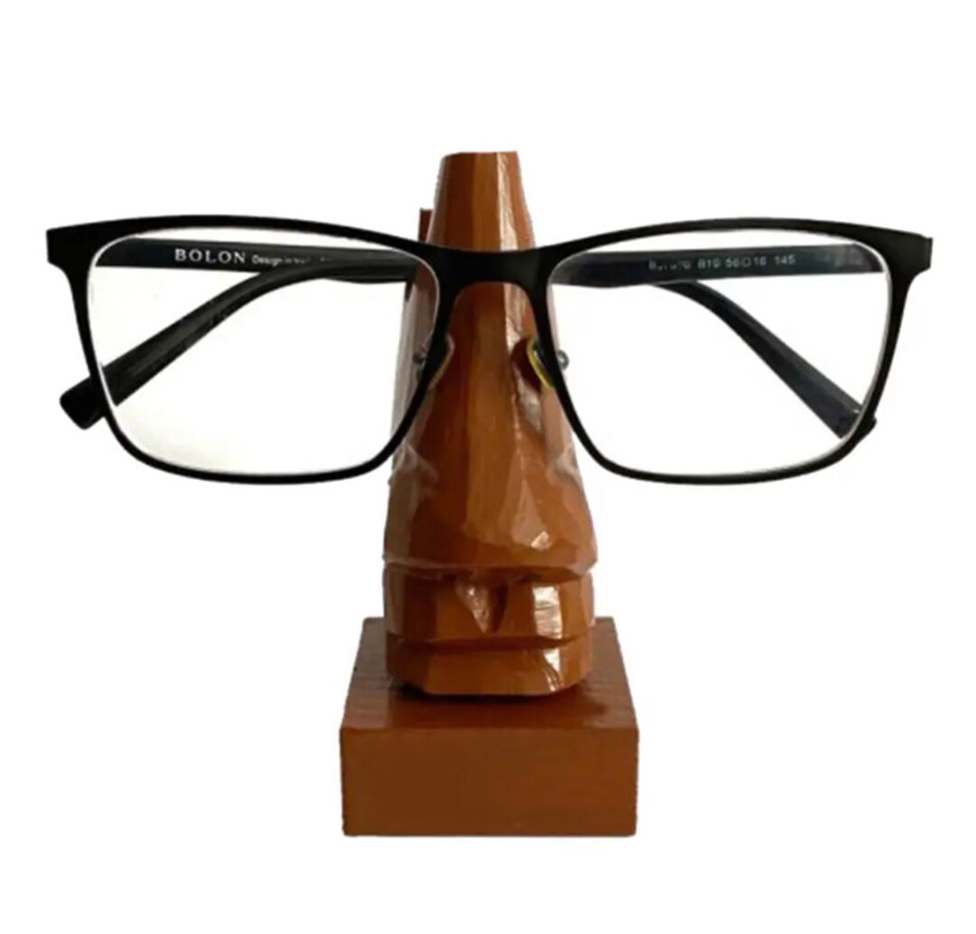 Wooden Eyeglass Stand Glasses Holder Desk Sunglasses Etsy
