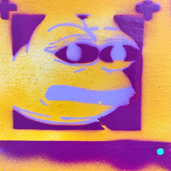Pepe Painting - Etsy