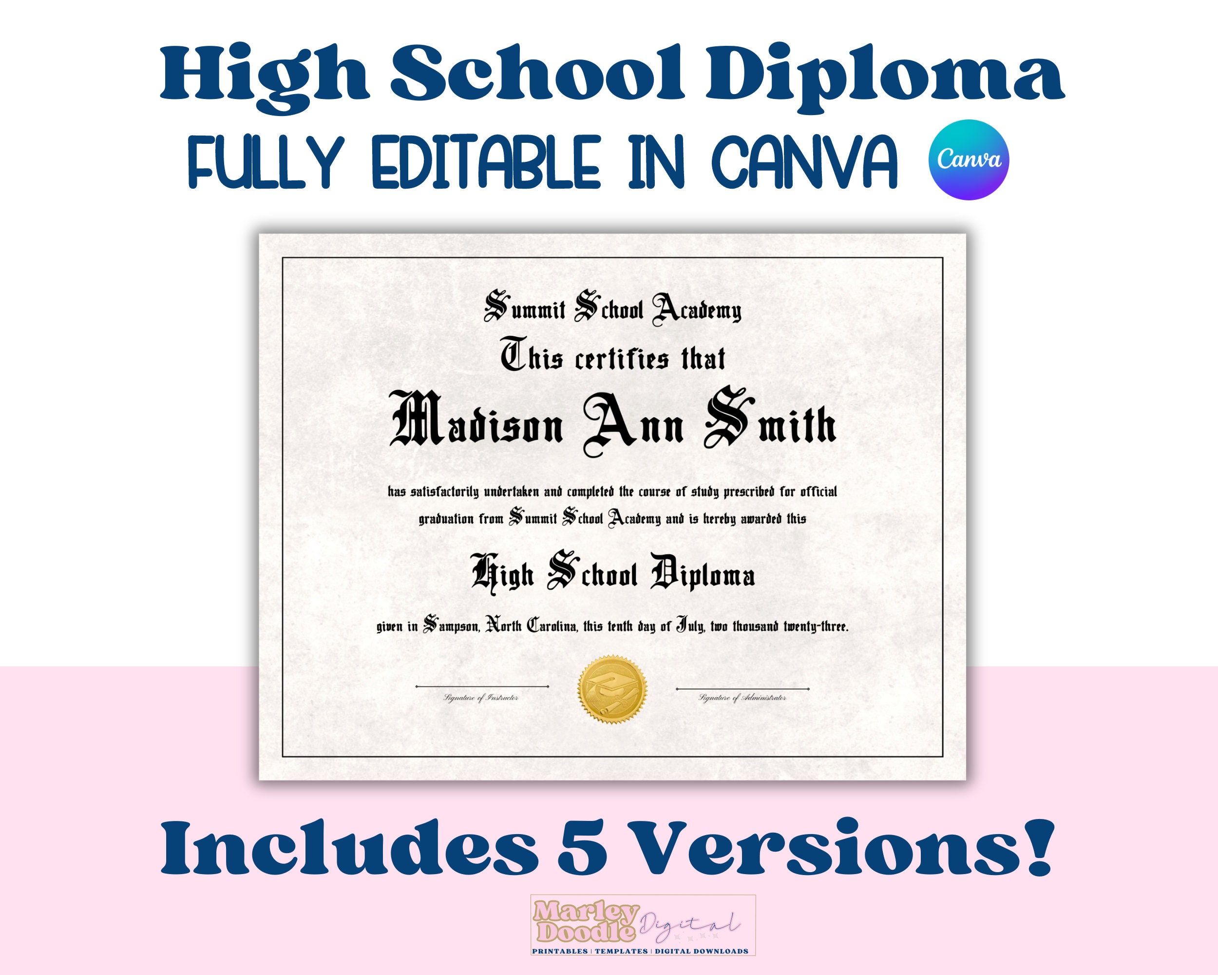 North Carolina High School Diploma