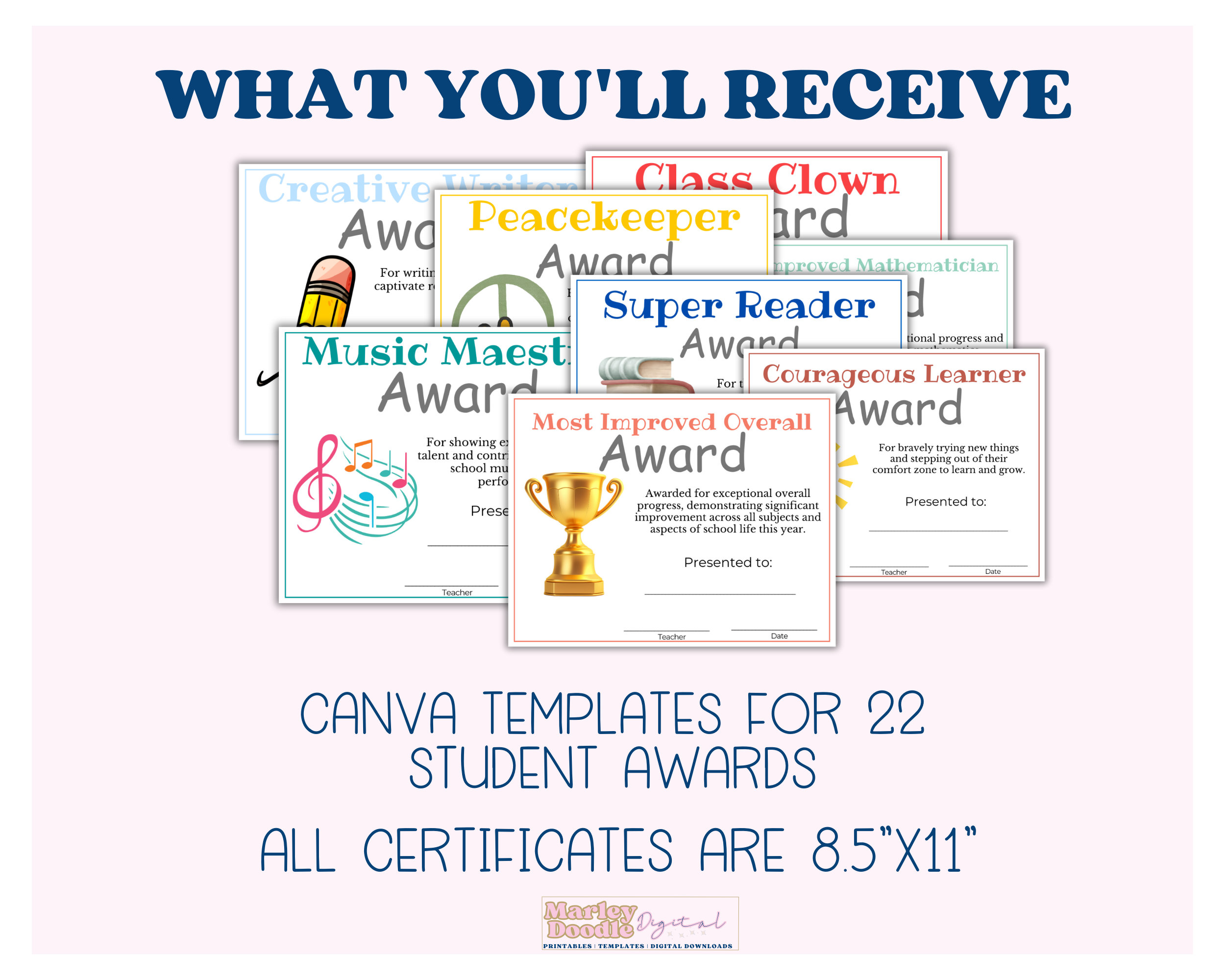 Editable Class Awards: End of Year Superlatives (digital Download) - Etsy