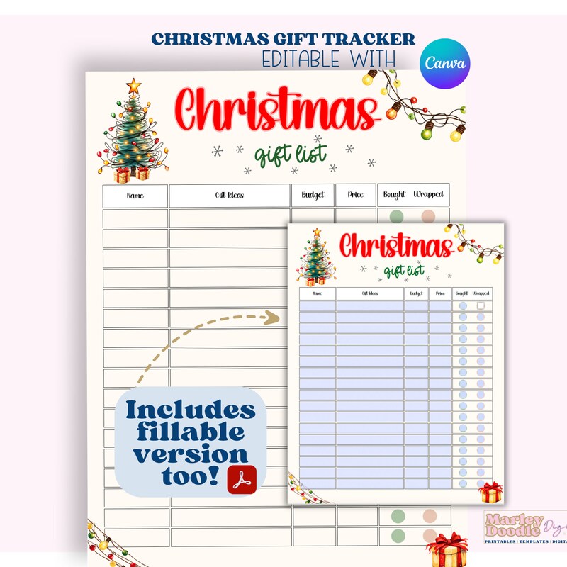 Christmas Gift Tracker - 60+ Gift Ideas for 2025