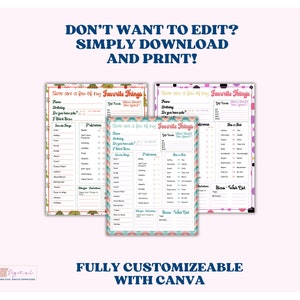 Employee My Favorites List: Wishlist and Appreciation Survey (canva ...